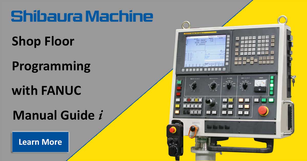 Shop Floor Programming with Manual Guide i