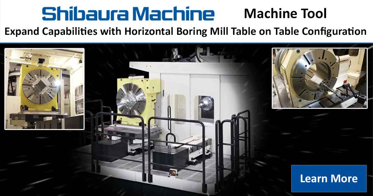 Expand Capabilities with Horizontal Boring Mill Table on Table ...