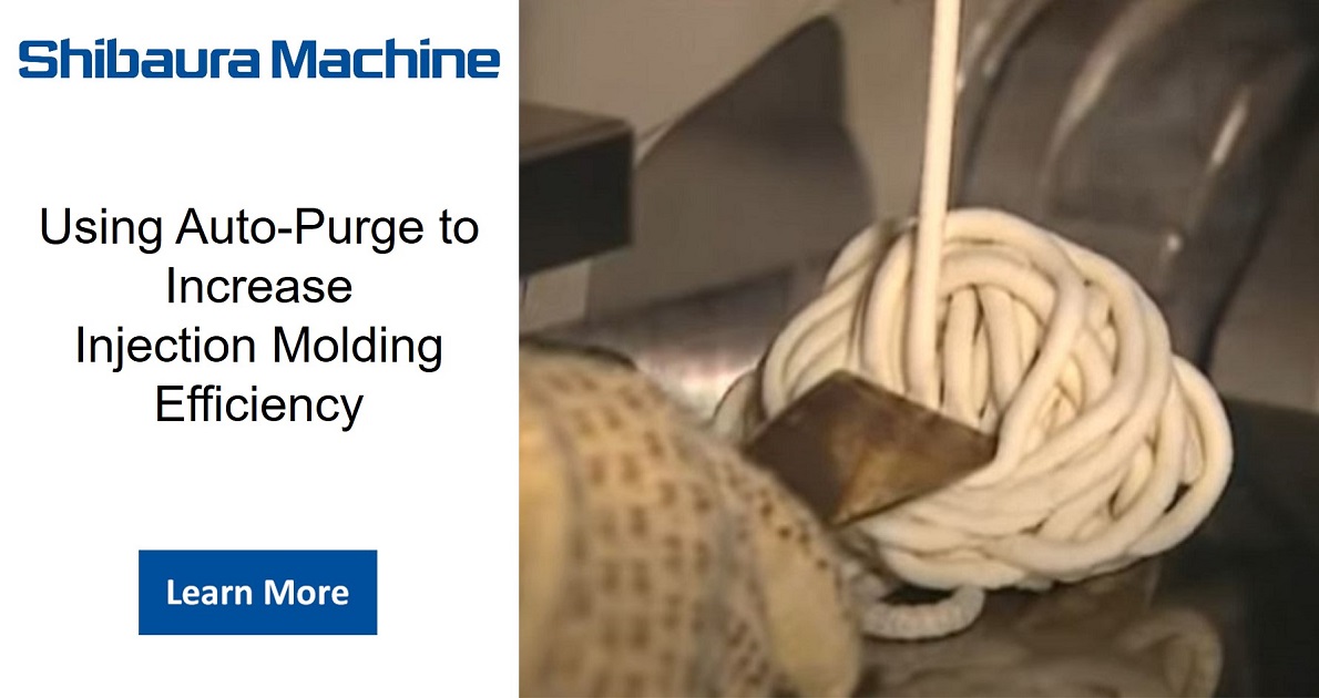 Using Auto-Purge to Improve Injection Molding Efficiency